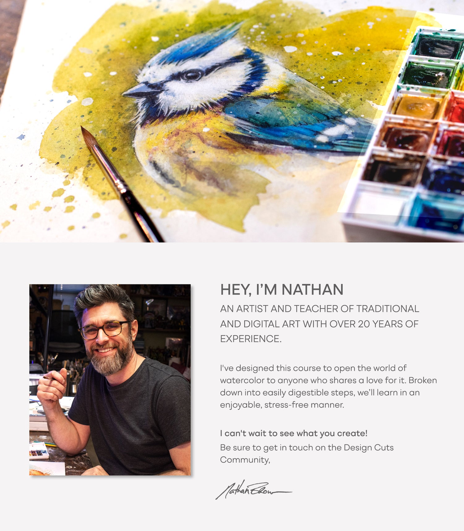 Traditional Watercolor for Beginners – Nathan Brown Art